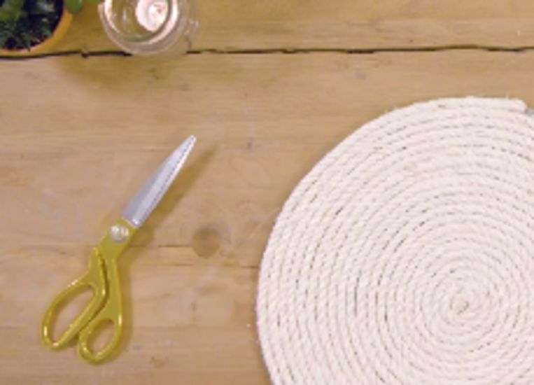 DIY: Maak zelf placemats van touw - Flair - Voor jou, over jou